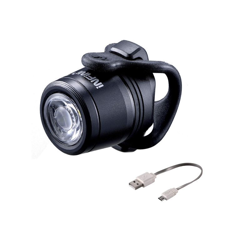 Infini Fanalino Anteriore Mini Luxo 1 Led USB – Cavaliere Bici