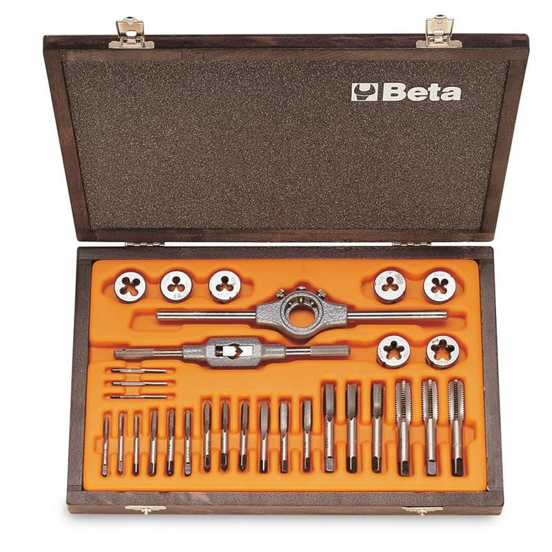 Beta KIT Taps and Dies 30 Pieces – Cavaliere Bici